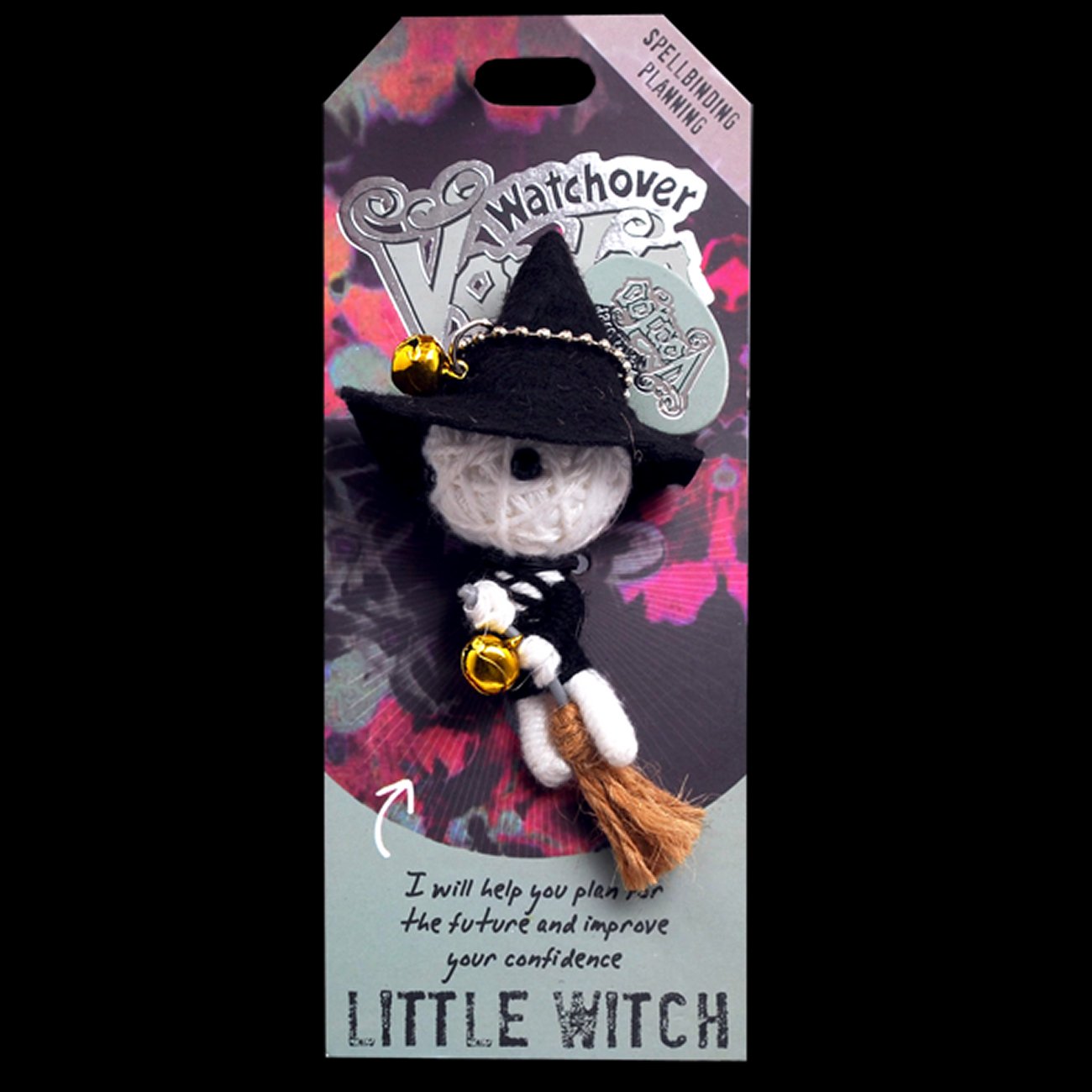 Watchover Voodoo Doll Little Witch Car Rear Mirror Hanger Keyring Ebay